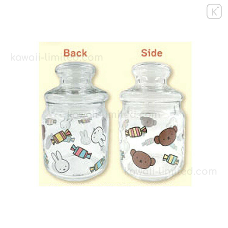 Japan Miffy Jar Glass Storage Container - Miffy & Boris : Sweet ...