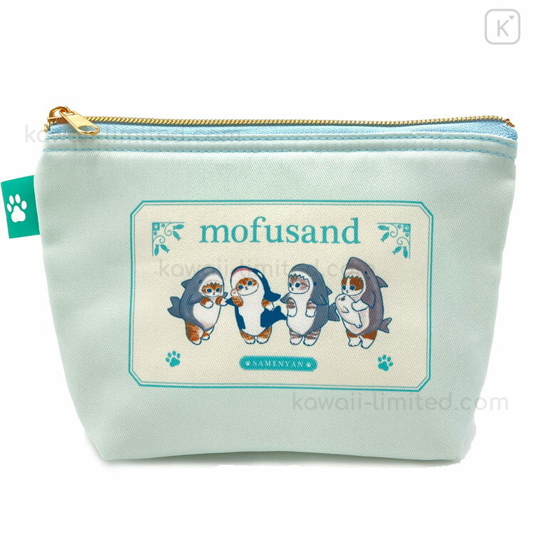 Japan Mofusand Pouch - Cat / Shark Friends | Kawaii Limited