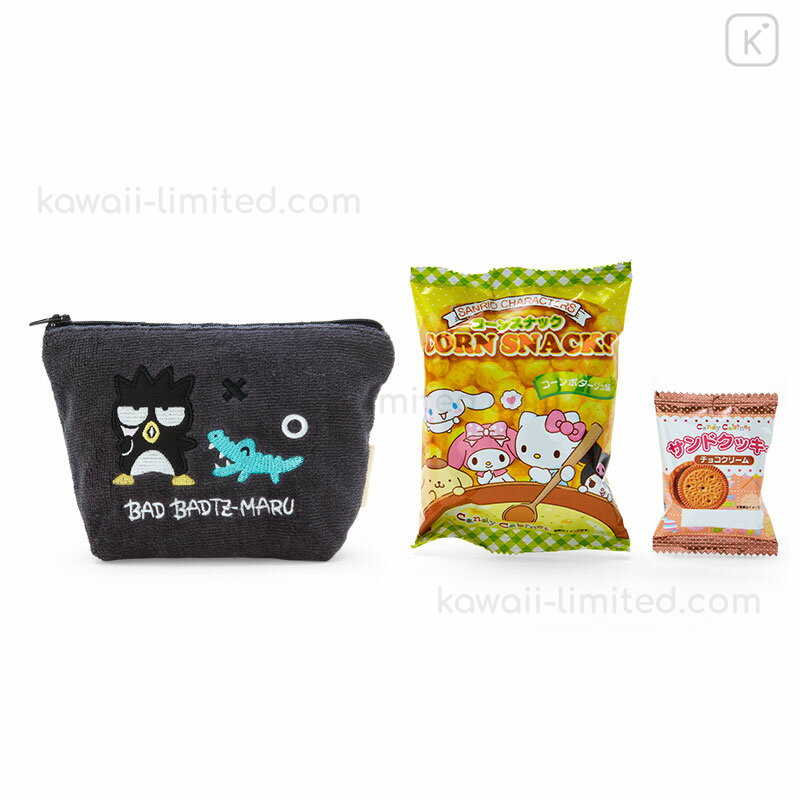 Japan Sanrio Original Sweets & Pile Pouch - Badtz-maru | Kawaii Limited