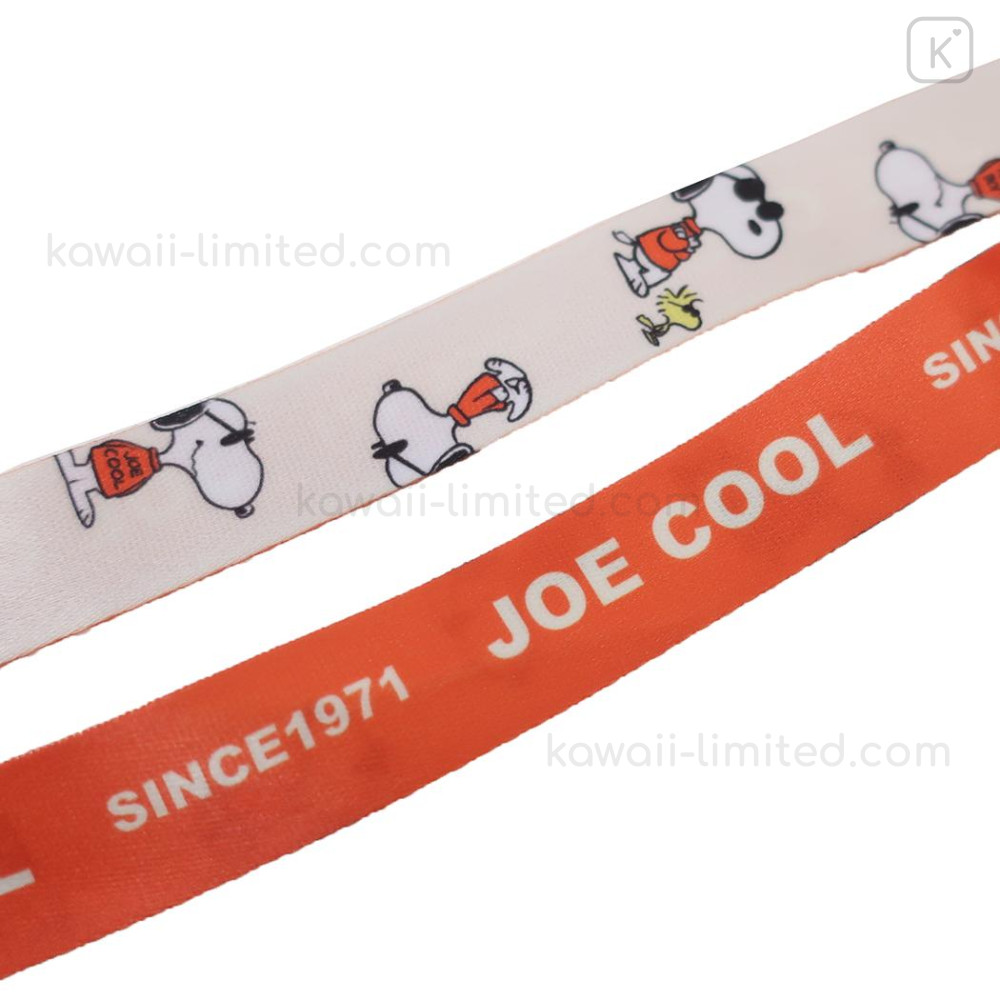 Japan Peanuts Neck Strap with ID Badge Holder - Snoopy : Joe Cool ...