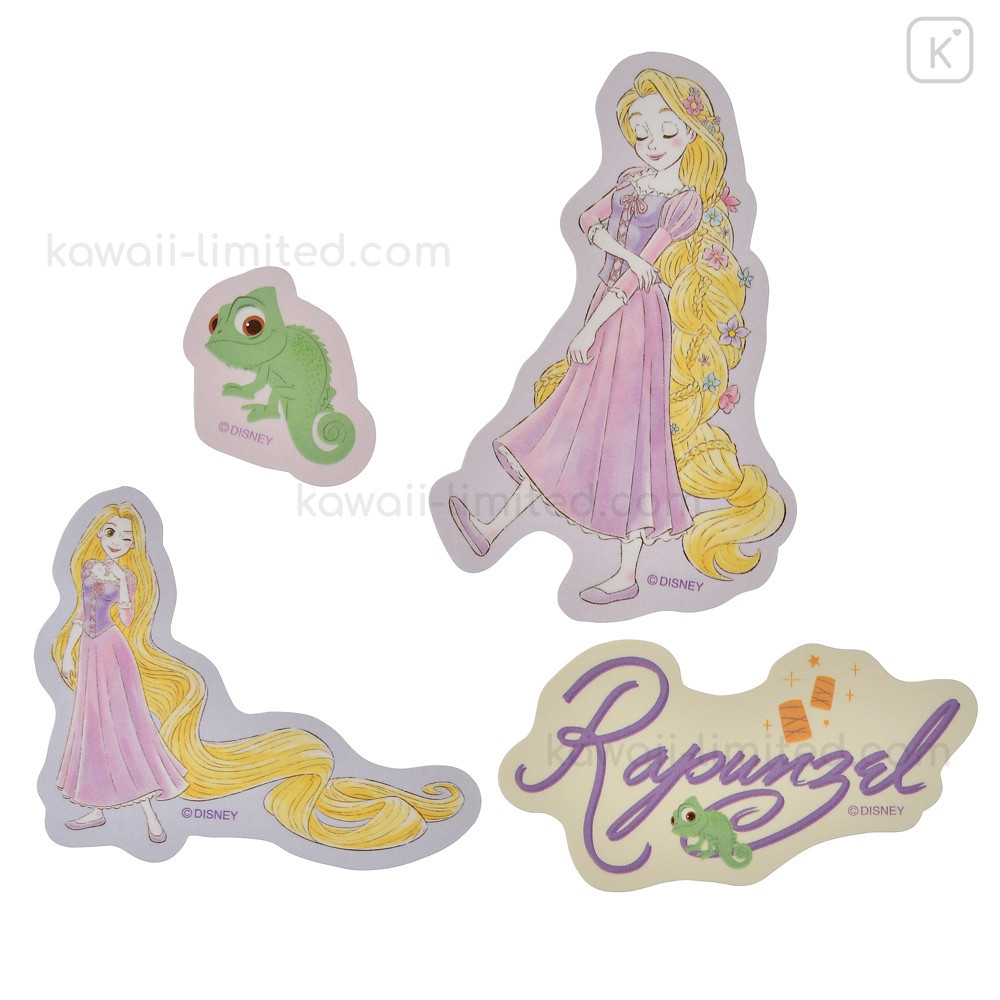 Japan Disney Store Vinyl Deco Sticker Set - Rapunzel / Wink | Kawaii ...