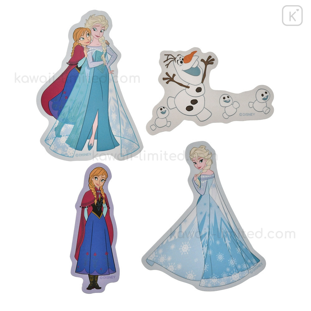 Japan Disney Store Vinyl Deco Sticker Set - Frozen | Kawaii Limited