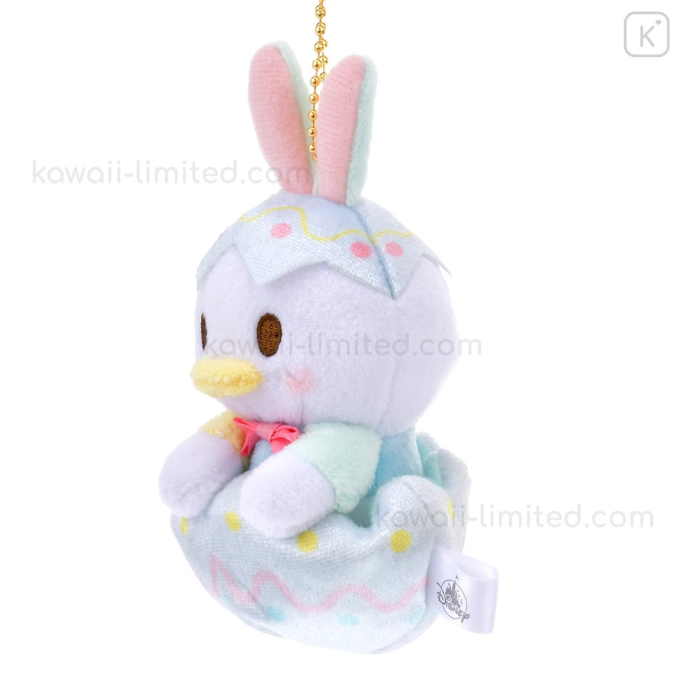 Japan Disney Store Stuffed Plush Keychain - Donald × Spring Easter 2024 ...