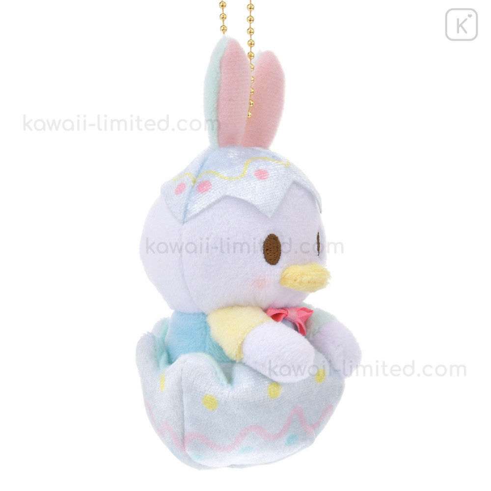 Japan Disney Store Stuffed Plush Keychain - Donald × Spring Easter 2024 ...