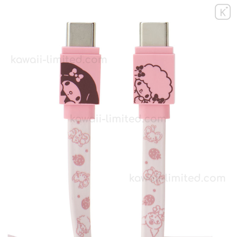Japan Sanrio USB Type-C to Type-C Sync & Power Cable - My Melody ...