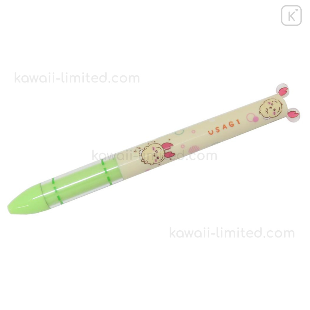 Japan Chiikawa Two Color Mimi Pen - Rabbit : Crab Cosplay | Kawaii Limited