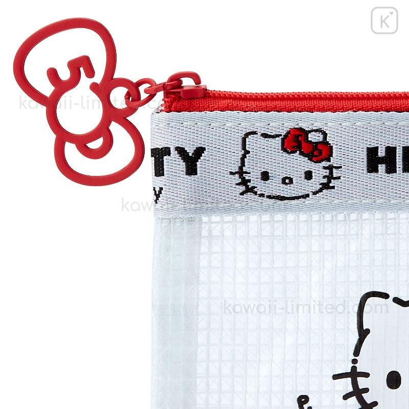 Japan Sanrio Original Vinyl Flat Pouch - Hello Kitty : Hello Everyone ...