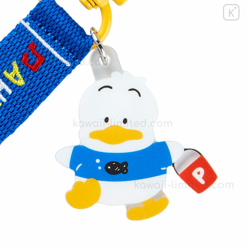 Japan Sanrio Original Logo Embroidered Tag Key Holder - Pekkle ...