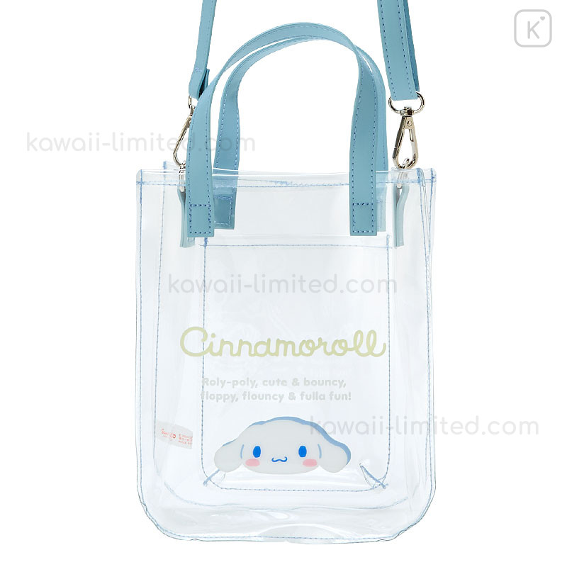 Japan Sanrio Original Clear Shoulder Bag - Cinnamoroll | Kawaii Limited