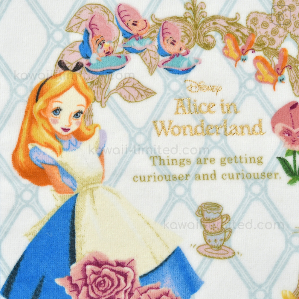 Japan Disney Store Embroidery Mini Towel - Alice In Wonderland : Sweet ...
