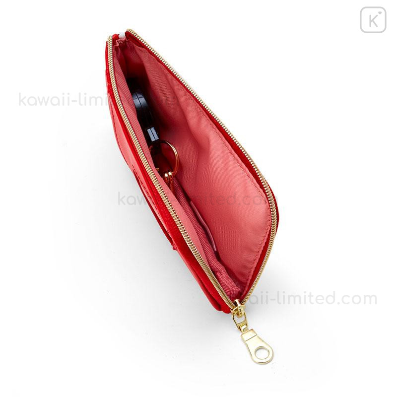 Japan Sanrio Key & Pass Pouch - Hello Kitty : Flower | Kawaii Limited