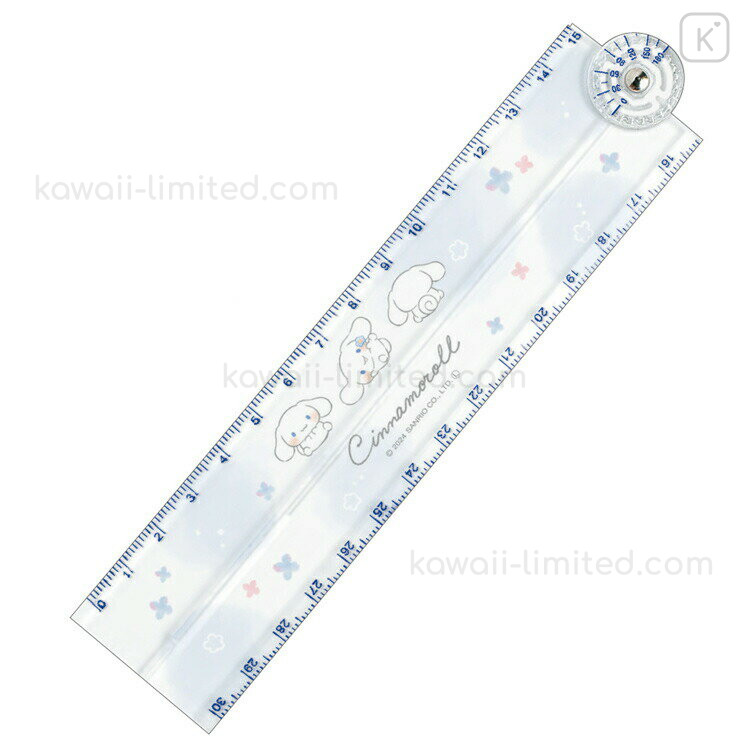 Japan Sanrio 30cm Folding Ruler - Cinnamoroll | Kawaii Limited