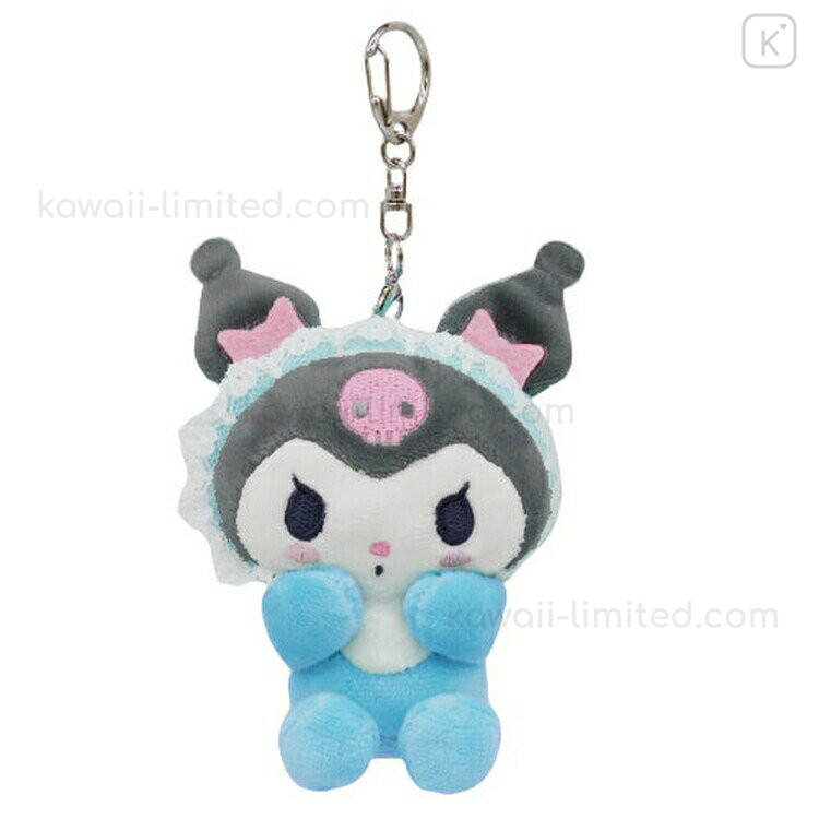 Japan Sanrio Favorite Color Mascot Holder - Kuromi : Baby Blue | Kawaii ...