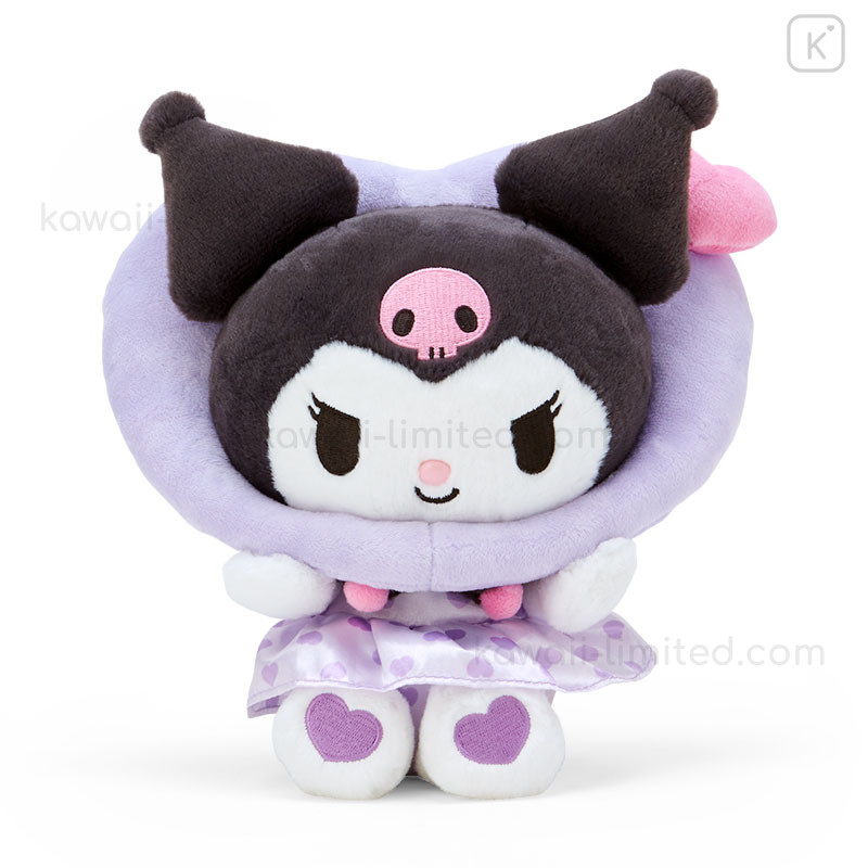 Japan Sanrio Original Plush Toy - Kuromi : Colorful Heart | Kawaii Limited