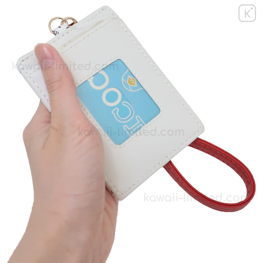 Japan Sanrio Pass Case Card Holder with Reel - Hello Kitty | Kawaii Limited