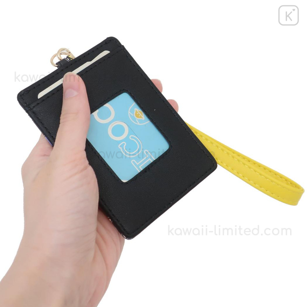 Japan Sanrio Pass Case Card Holder with Reel - Goropikadon | Kawaii Limited