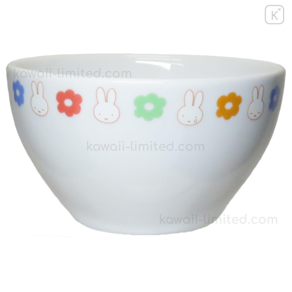 Japan Miffy Porcelain Rice Bowl - Colorful | Kawaii Limited