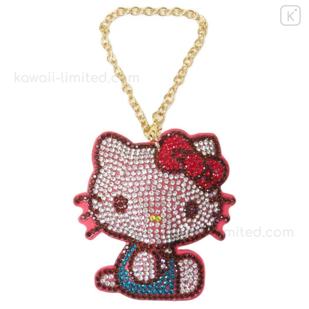 Japan Sanrio Glitter Deco Key Holder - Hello Kitty | Kawaii Limited