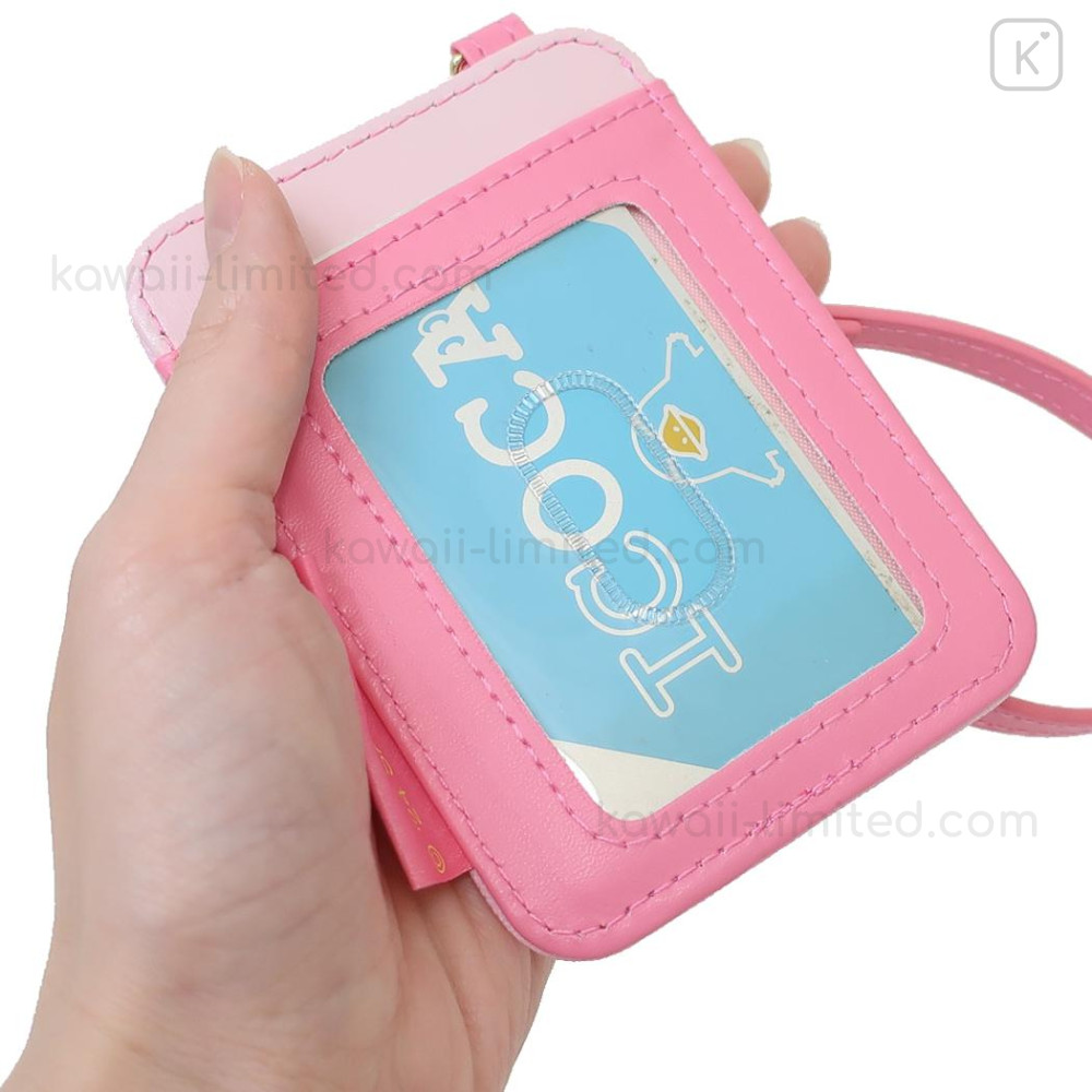 Japan Sanrio Pass Case Card Holder with Reel - Hello Kitty : Beauty ...