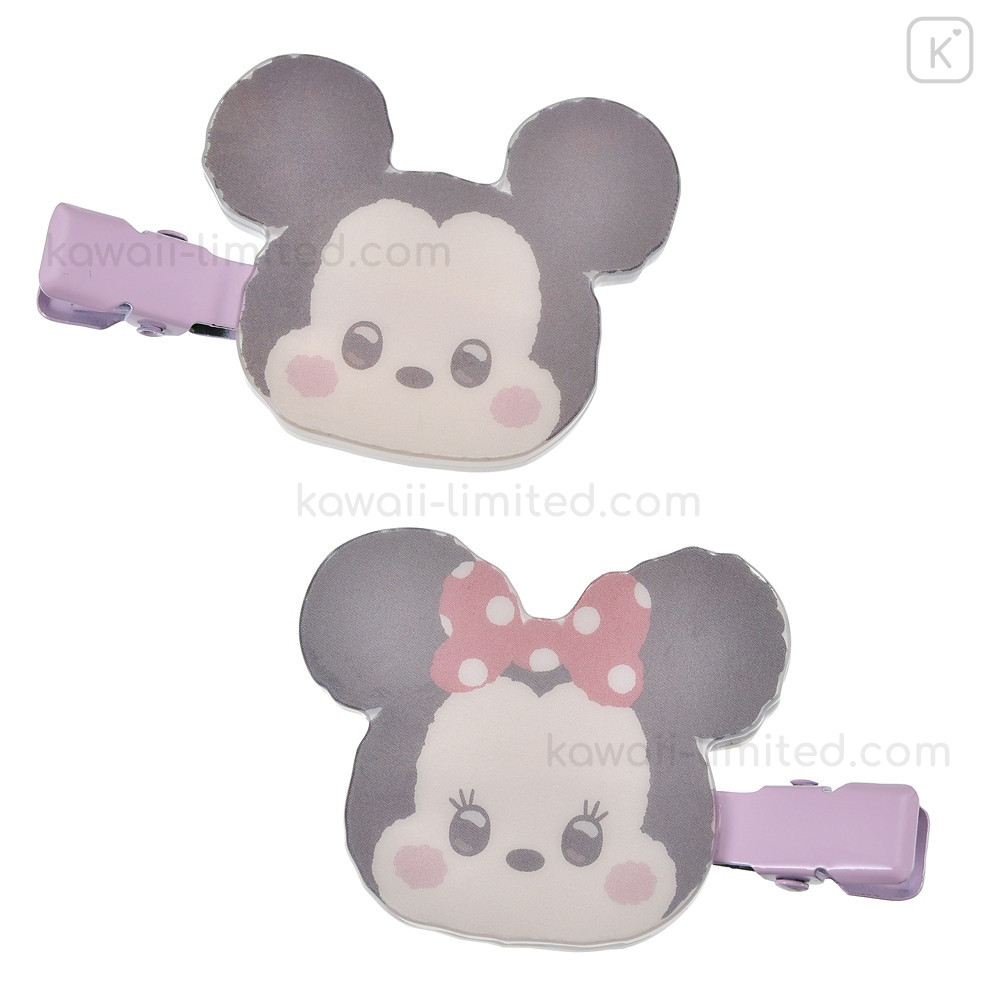 Japan Disney Store Hair Clip Set - Mickey & Minnie Mouse : Urupocha ...