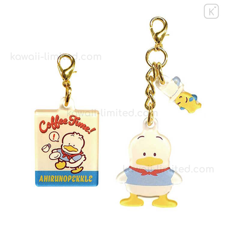 Japan Sanrio Acrylic Keychain Set - Pekkle : Retro Vintage | Kawaii Limited