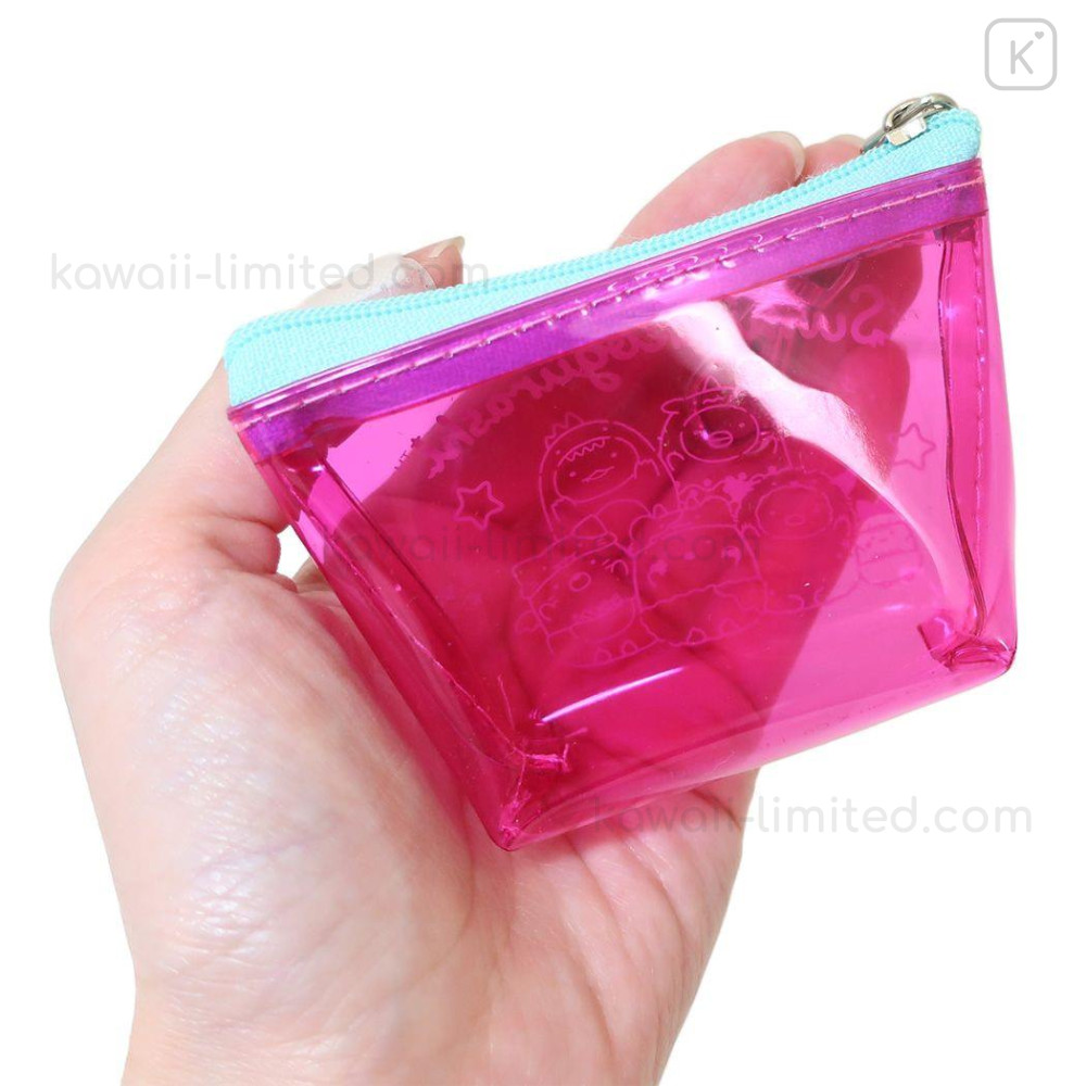 Japan San-X Clear Triangular Mini Pouch - Sumikko Gurashi / Little ...