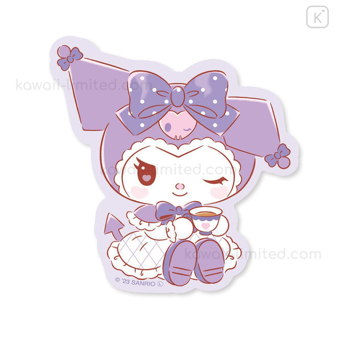 Japan Sanrio Vinyl Sticker Kuromi Tokimeki Party Kawaii Limited