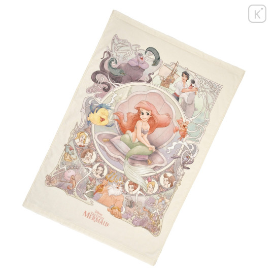 Japan Disney Bath Towel - Ariel / The Little Mermaid 35th Anniversary ...