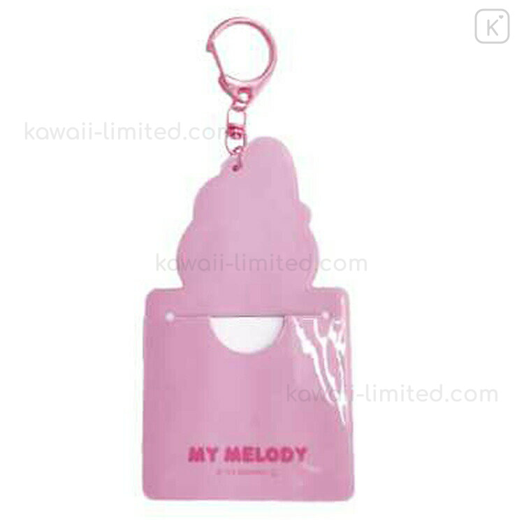 Japan Sanrio Name Tag Keychain - My Melody : Square | Kawaii Limited