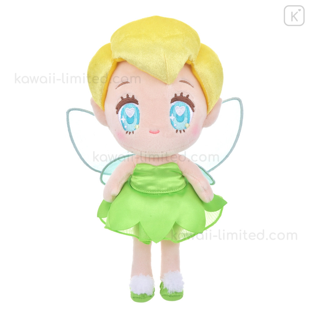 Japan Disney Store Tiny Princess Plush Tinker Bell Eye Heart Shaped Kawaii Limited