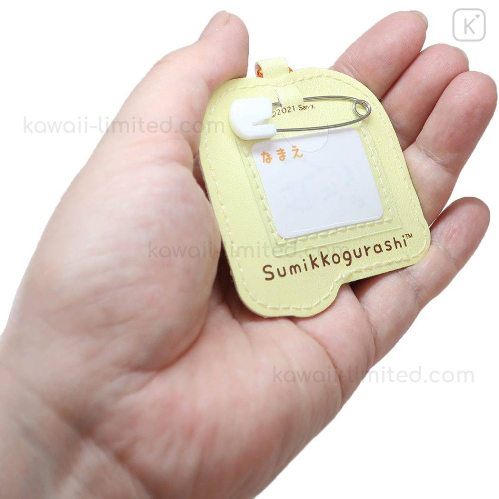 Japan San-X Name Tag Badge Keychain - Sumikko Gurashi : Peek | Kawaii ...