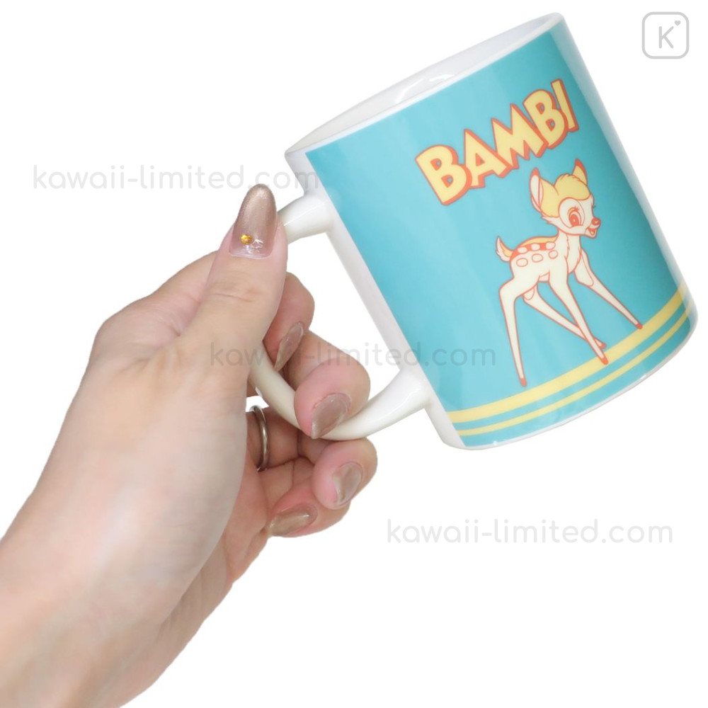 Japan Disney Ceramic Mug - Bambi : Retro | Kawaii Limited