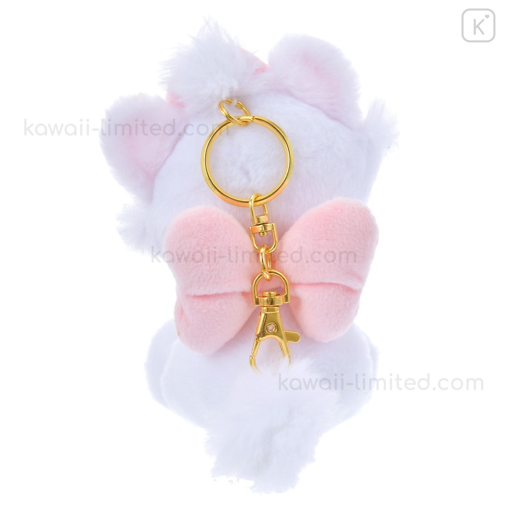 Japan Disney Store Fluffy Plush Keychain - Marie : Cutesy Act Gyutto ...