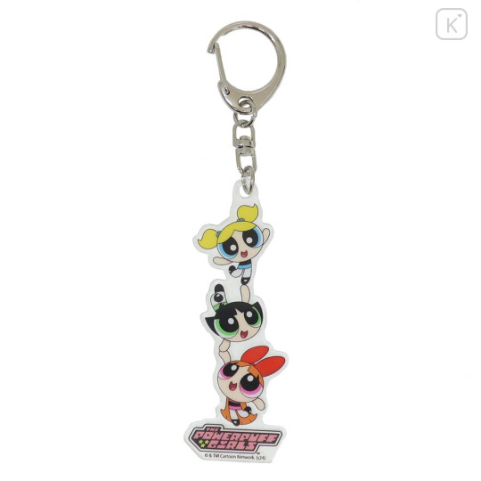 Japan The Powerpuff Girls Acrylic Keychain - Connect | Kawaii Limited