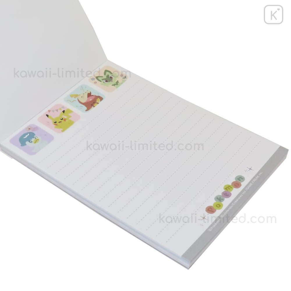 Japan Pokemon A6 Notepad - Colorful Style | Kawaii Limited