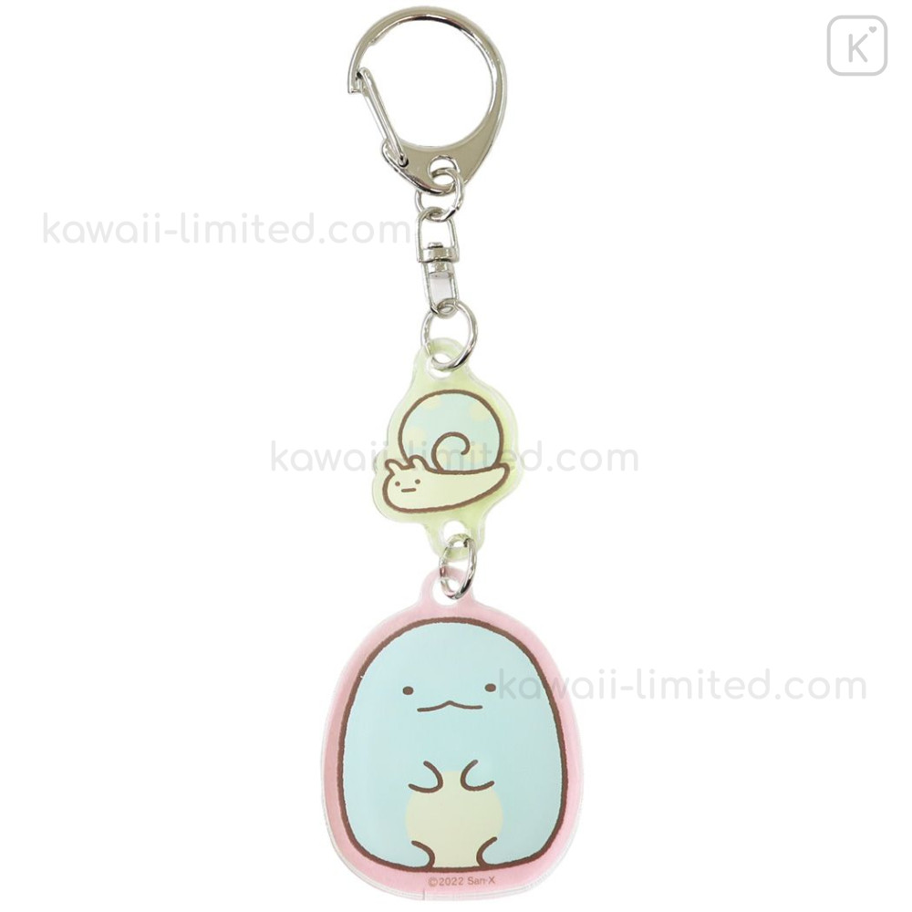 Japan San-X Acrylic Keychain - Sumikko Gurashi : Tokage & Nisetsumuri ...