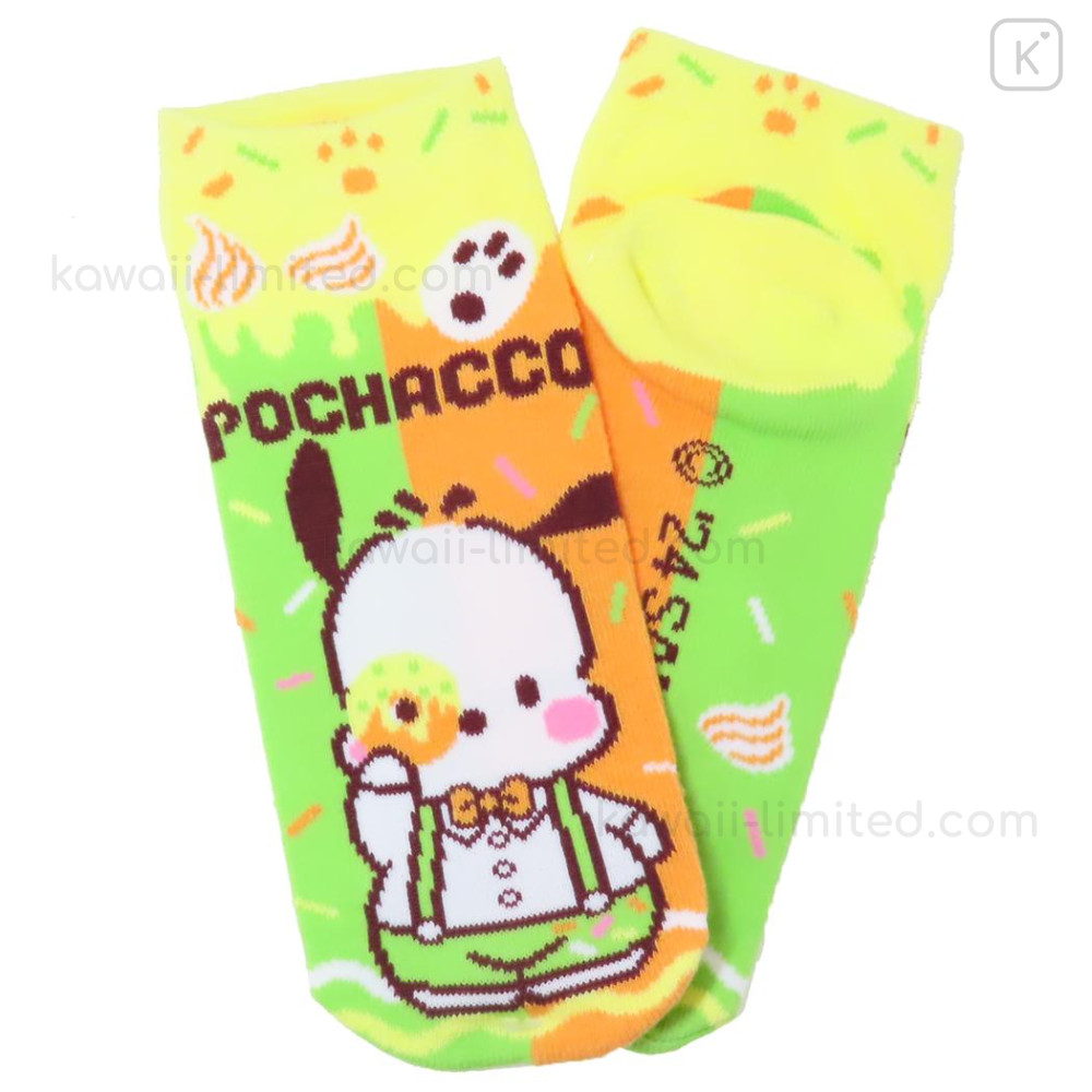 Japan Sanrio Socks - Pochacco : Colorful Donut | Kawaii Limited
