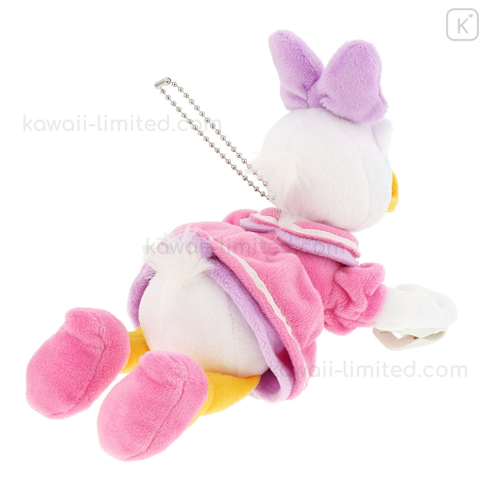 Japan Tokyo Disney Resort Shoulder Plush Toy & Keychain - Daisy Duck ...