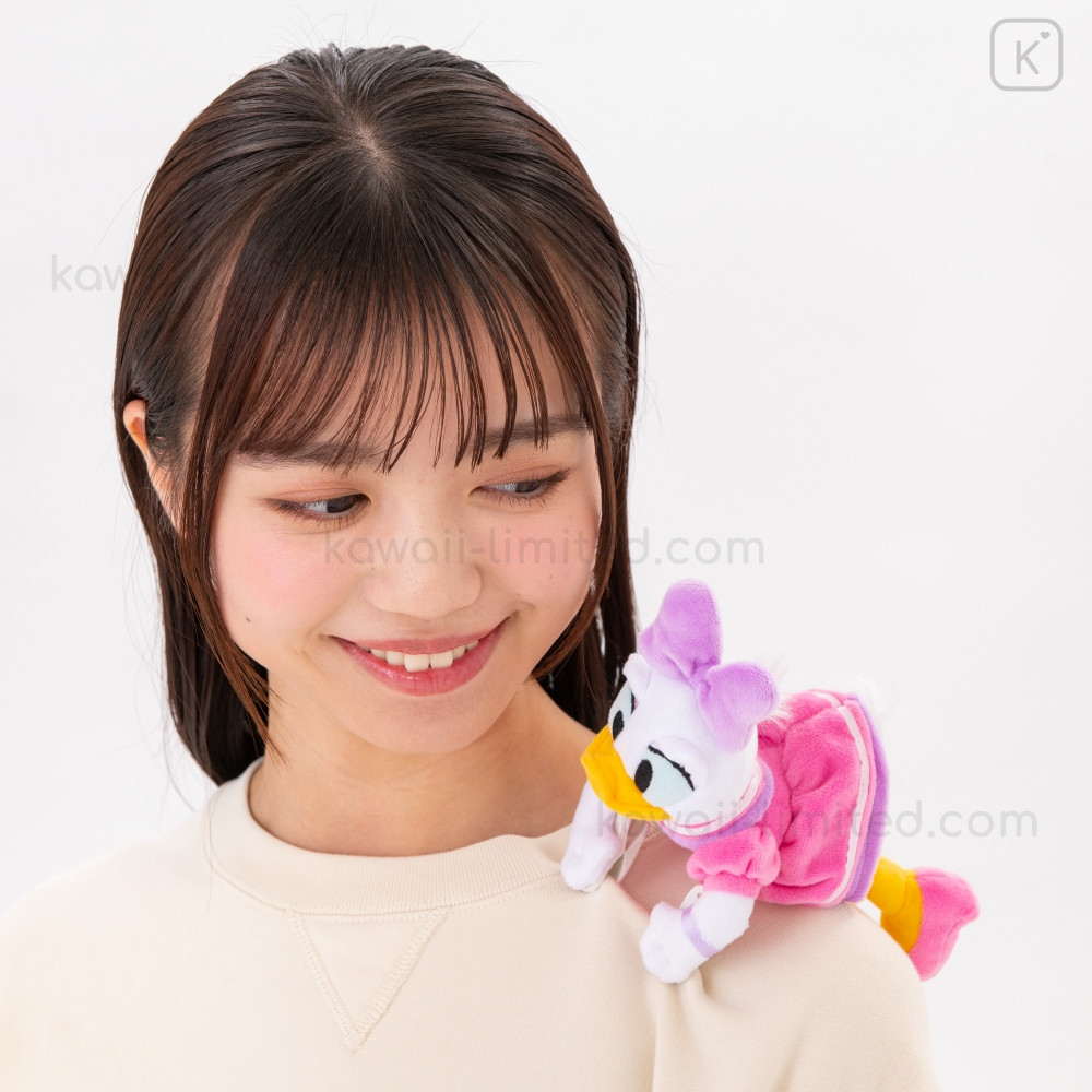 Japan Tokyo Disney Resort Shoulder Plush Toy & Keychain - Daisy Duck ...