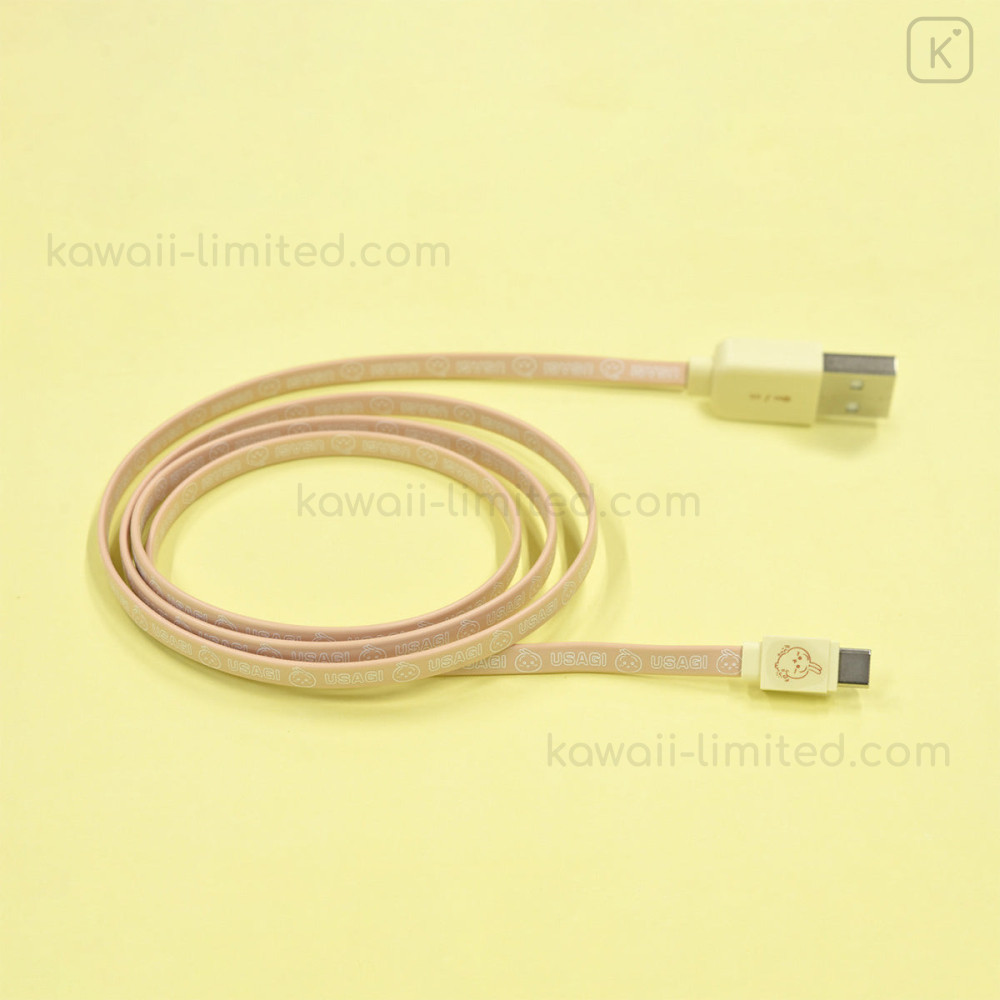 Japan Chiikawa USB to Type-C Sync & Power Cable - Usagi | Kawaii Limited
