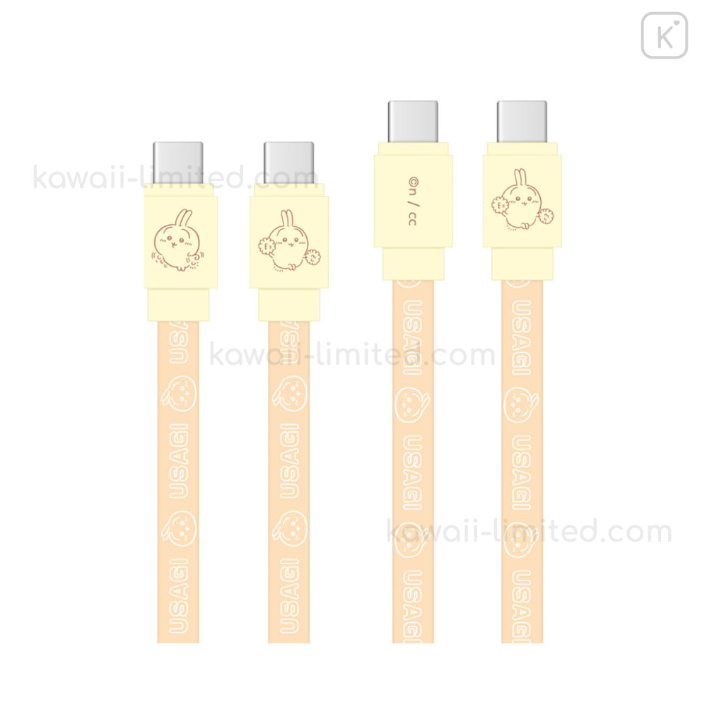 Japan Chiikawa PD60W USB Type-C Cable - Usagi | Kawaii Limited