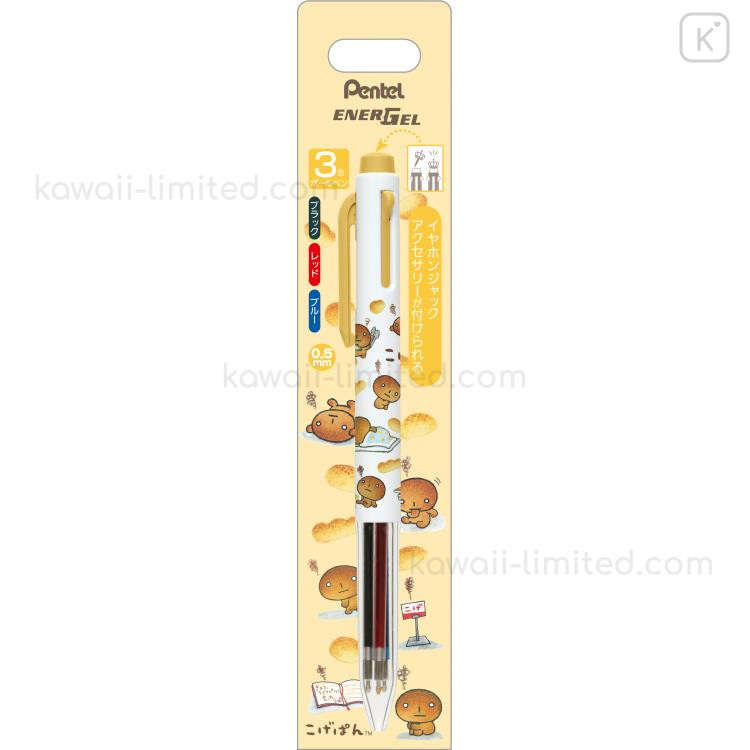 Japan San-X EnerGel 3 Color Multi Gel Pen - Kogepan | Kawaii Limited