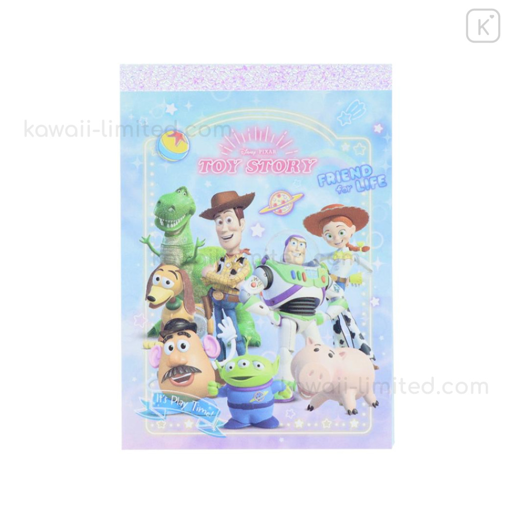 Japan Disney Mini Notepad - Toy Story : Watercolor | Kawaii Limited