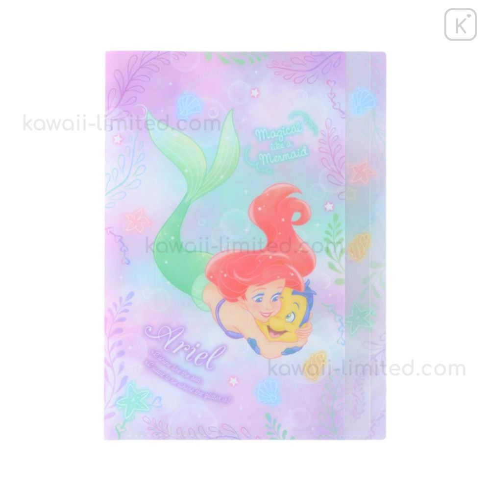 Japan Disney 5 Pockets A4 Index File Holder - Ariel : Watercolor ...