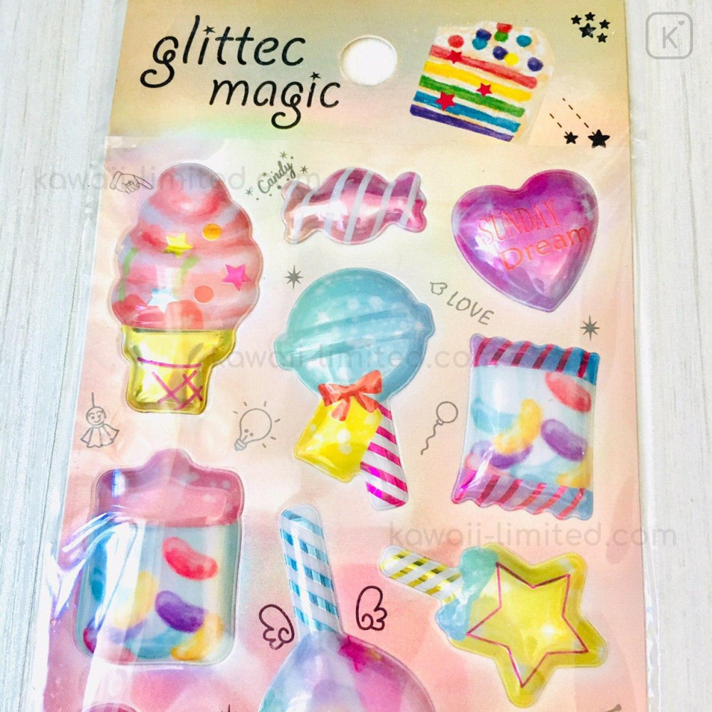 Colorful Bubble Stickers - Party Balloon | Kawaii Limited