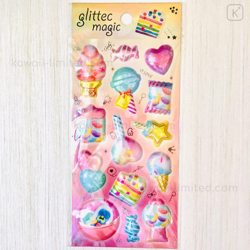 Colorful Bubble Stickers - Party Balloon | Kawaii Limited