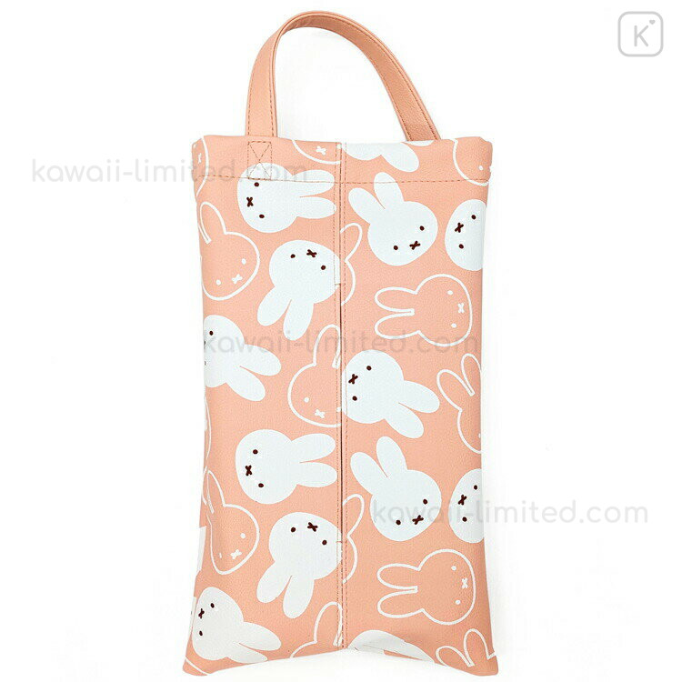 Japan Miffy Car Tissue Holder - Miffy : Orange Pink | Kawaii Limited