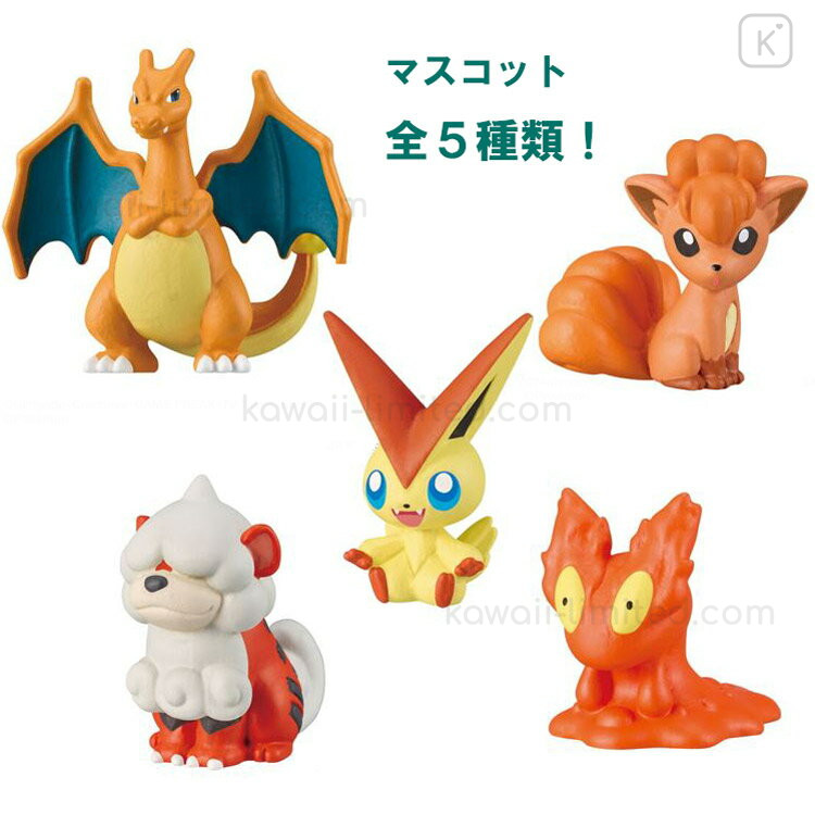 Japan Pokemon Bath Ball with Random Mascot - Charmander : Pokeball Fire ...