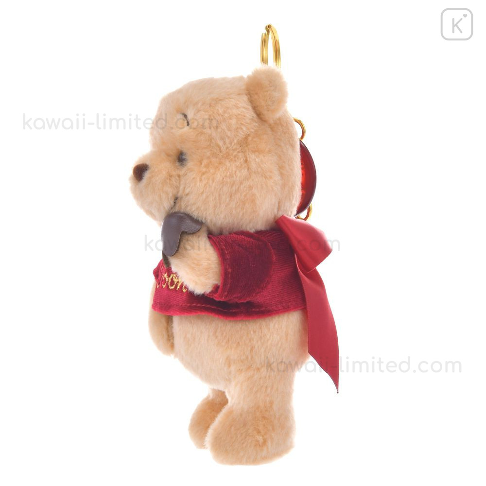 Japan Disney Store Plush Keychain - Pooh : Chocolate | Kawaii Limited
