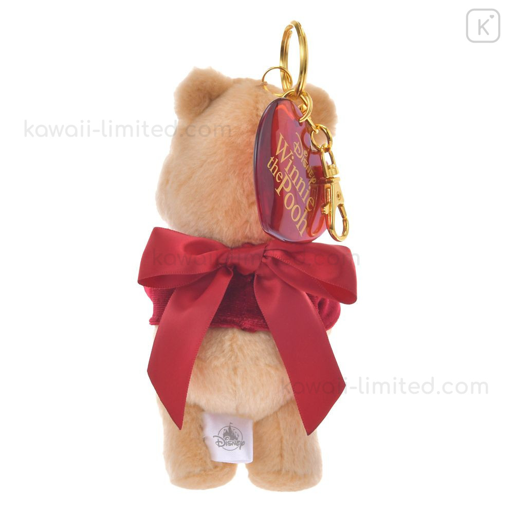 Japan Disney Store Plush Keychain - Pooh : Chocolate | Kawaii Limited